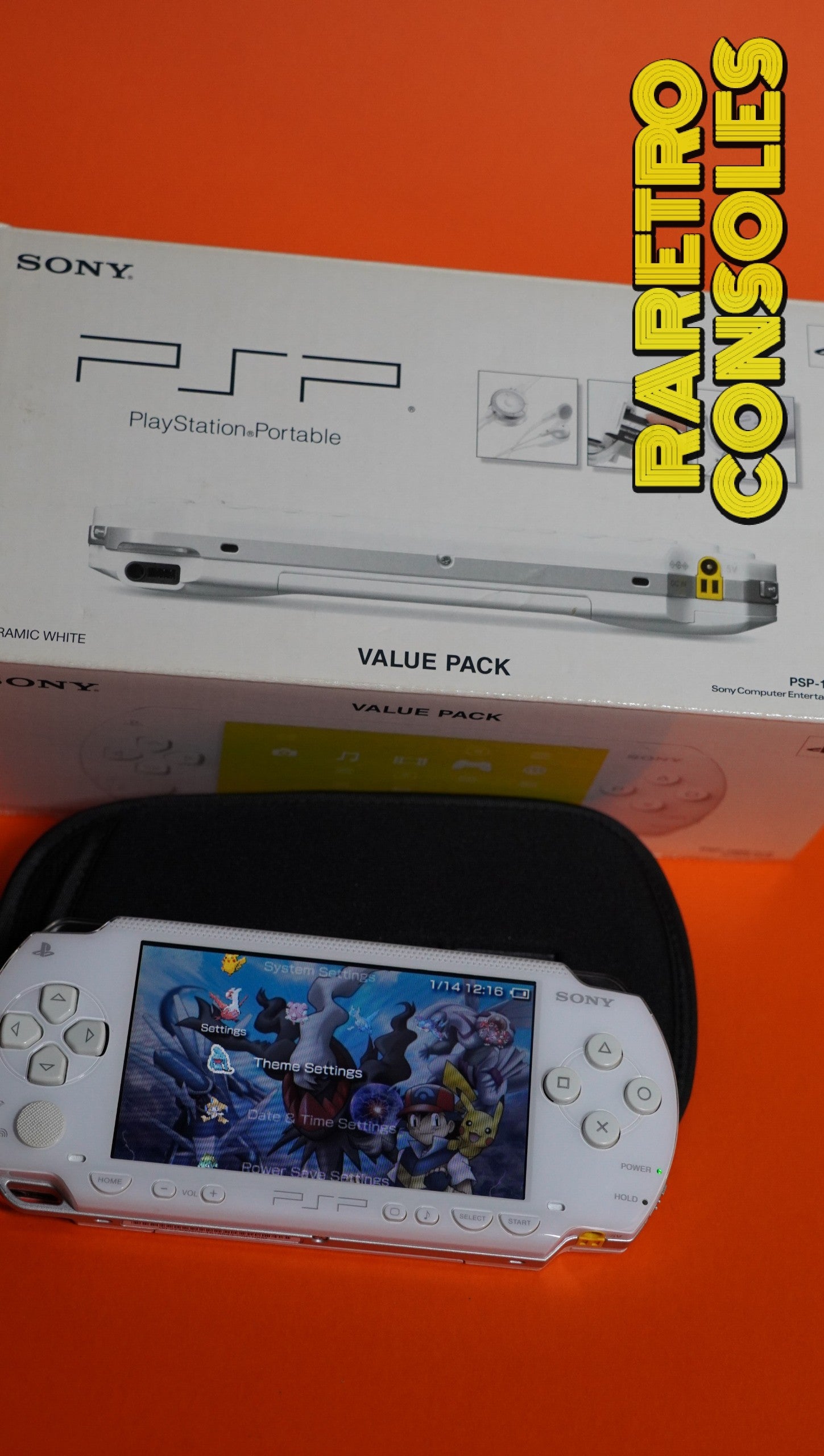 Excellent Ceramic White PSP 1000 with Box | Raretro Consoles