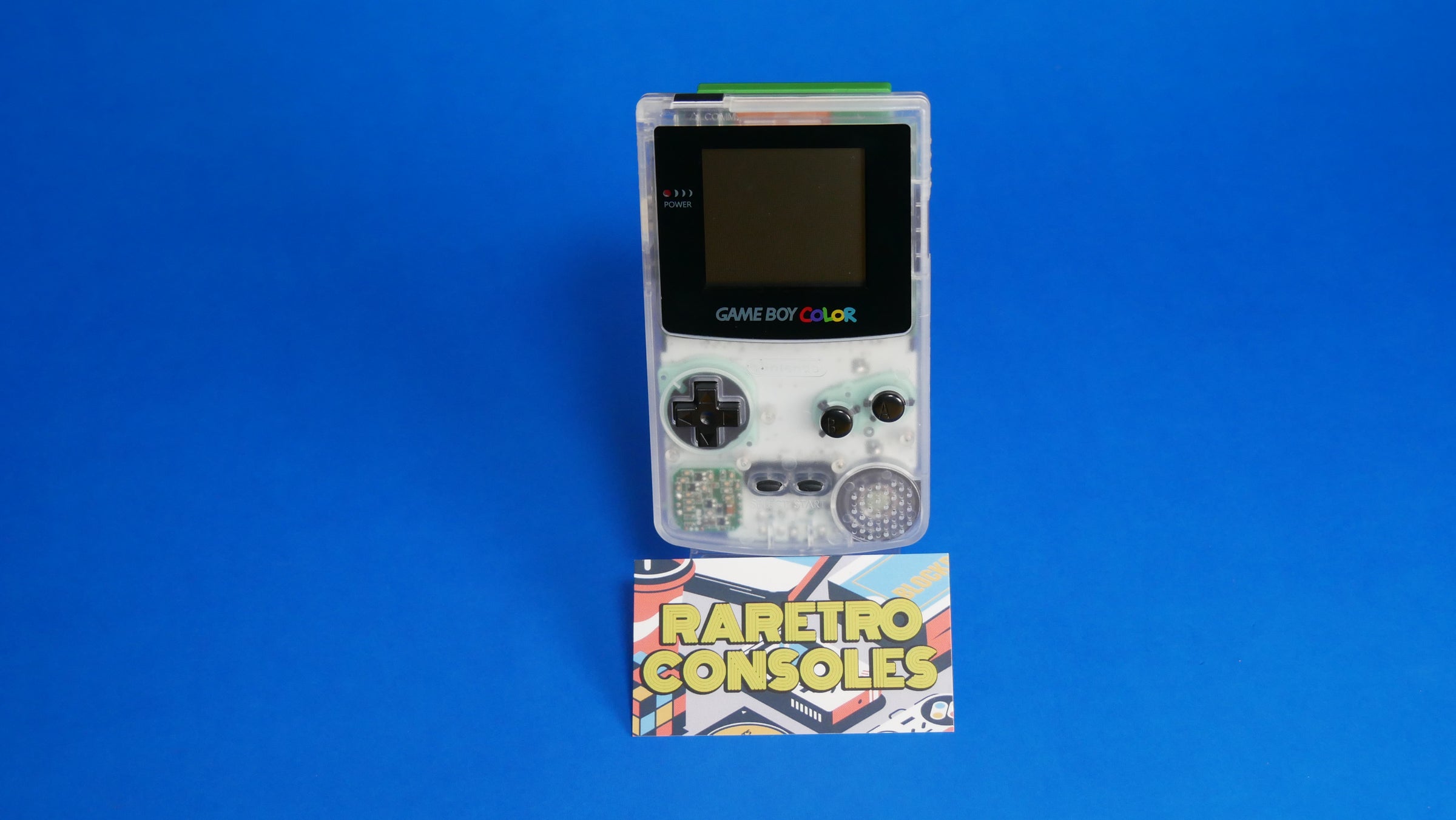 Custom Clear Gameboy Color | Raretro Consoles