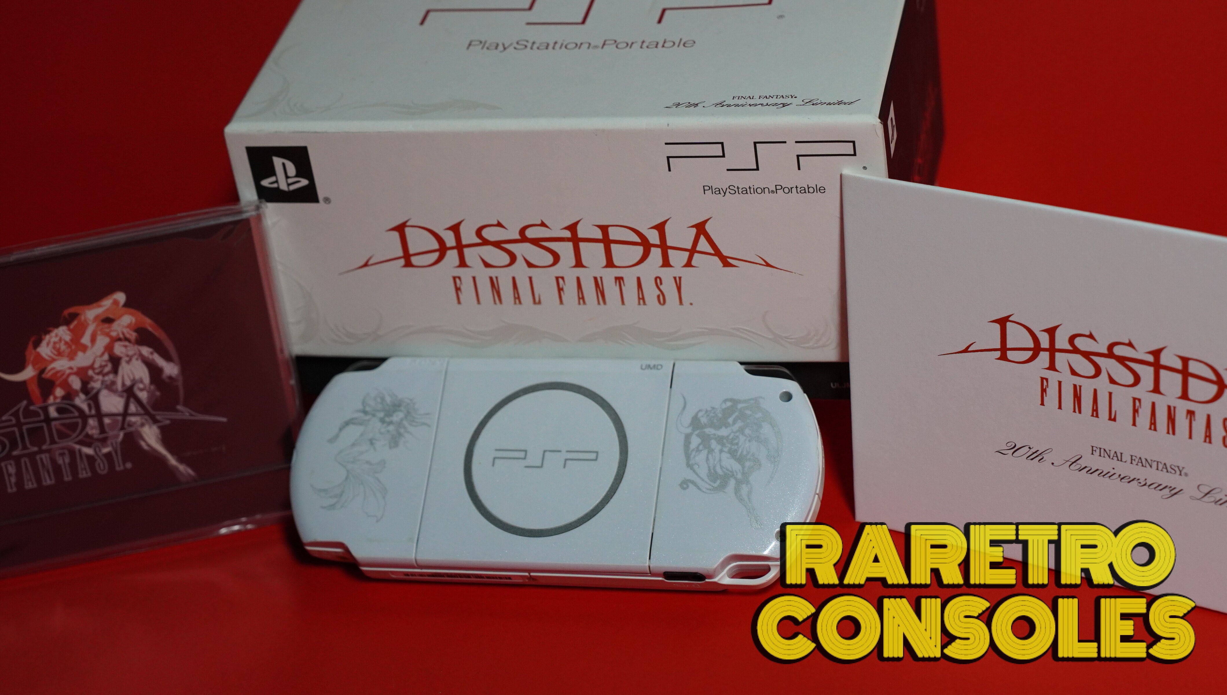 Sony PSP 3000 Final Fantasy Dissidia 20th Anniversary Edition with box ...