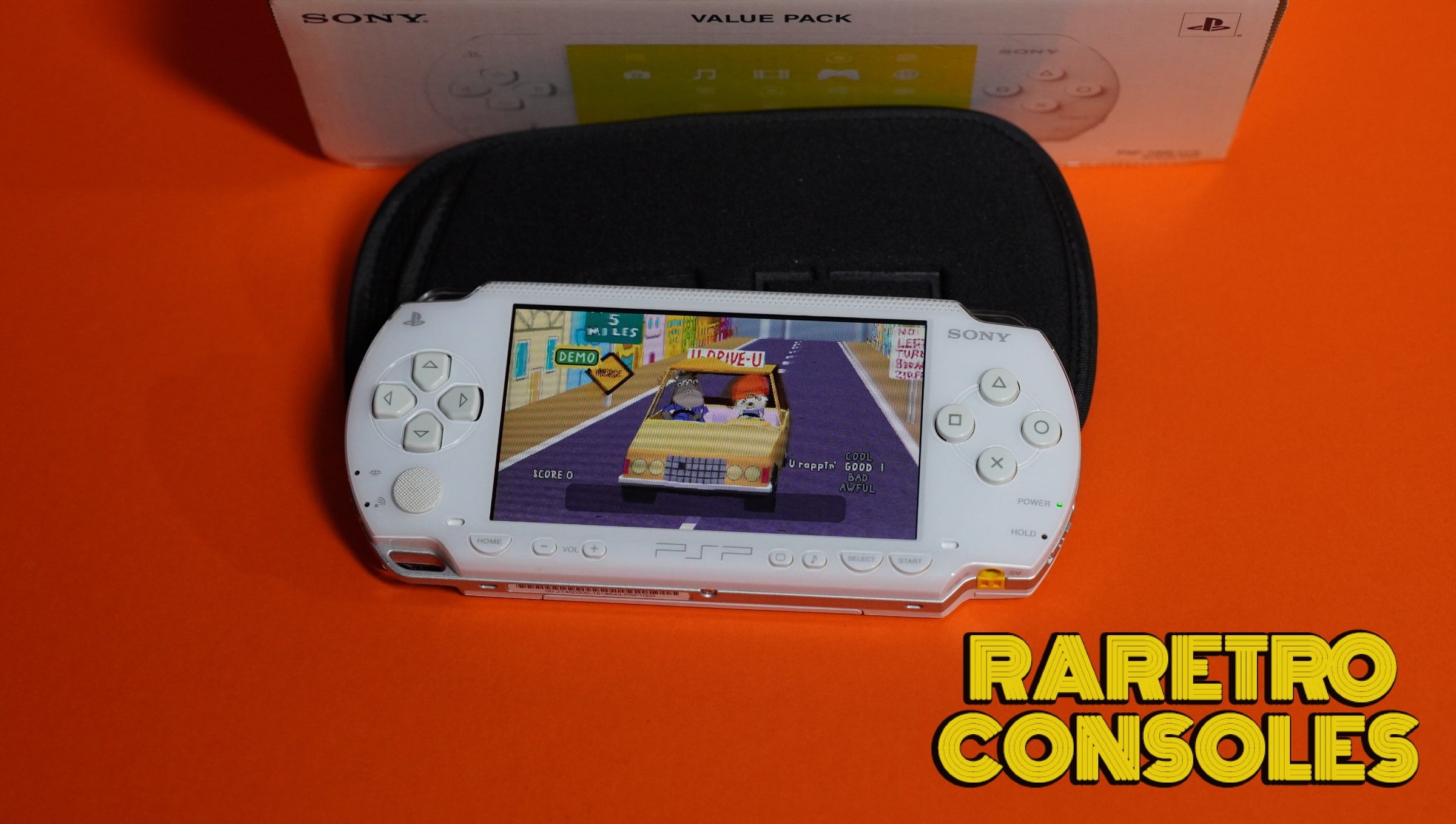 Excellent Ceramic White PSP 1000 with Box | Raretro Consoles