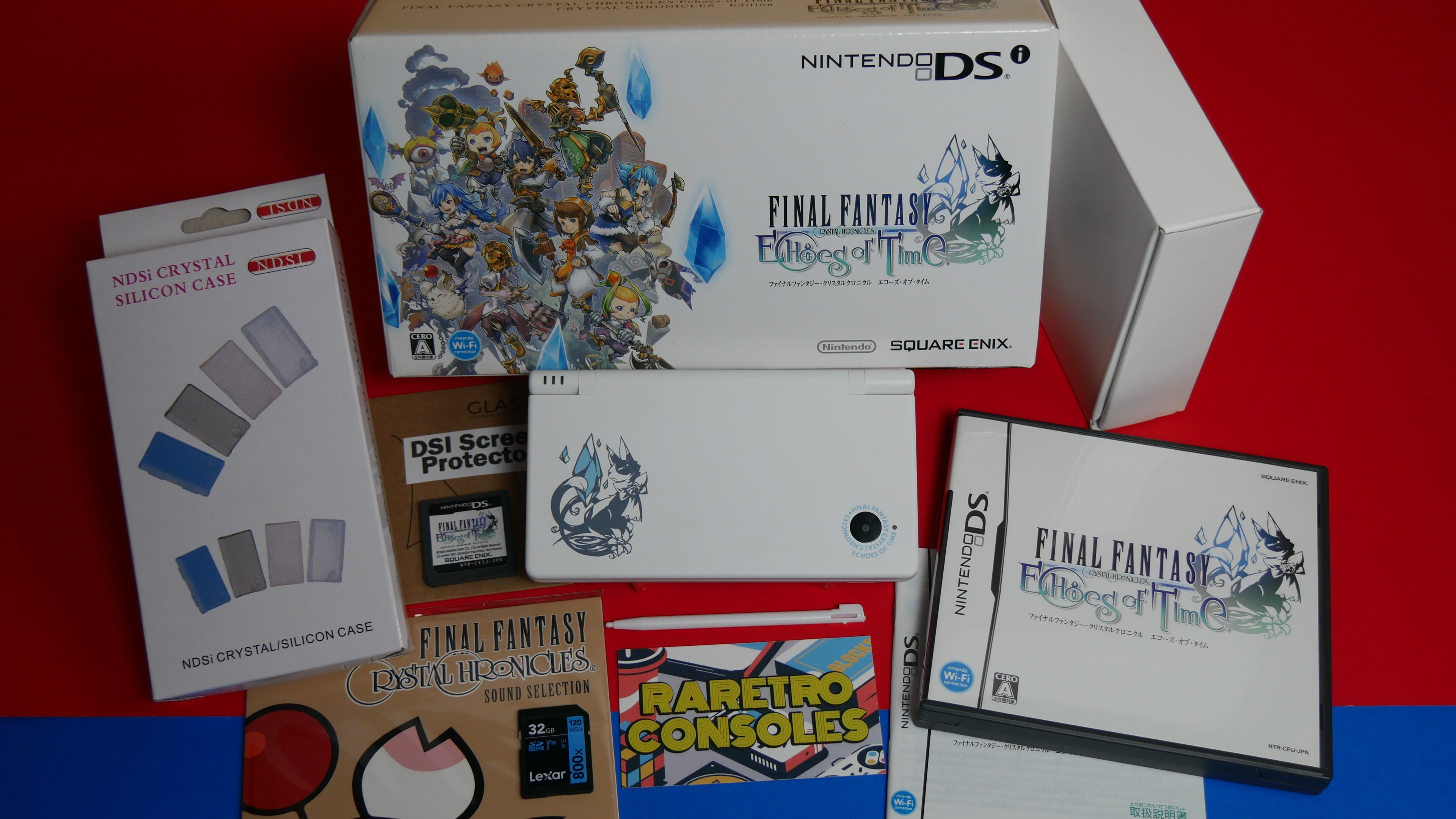 Nintendo DSi Final Fantasy Crystal Chronicles Echoes of Time with box ...