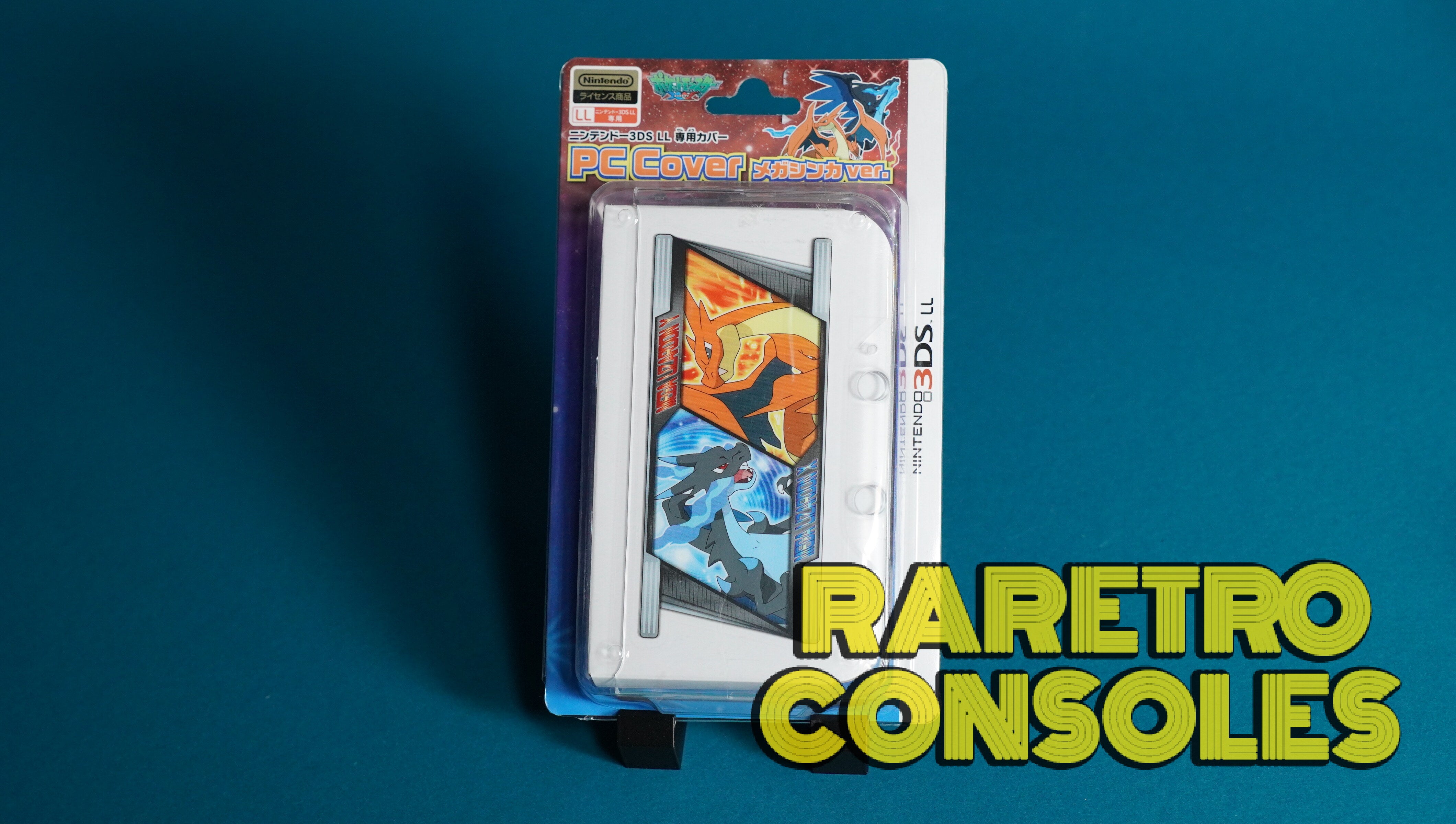 Pokemon X/Y Mega Charizard PC Cover For Nintendo 3DS XL | Raretro Consoles