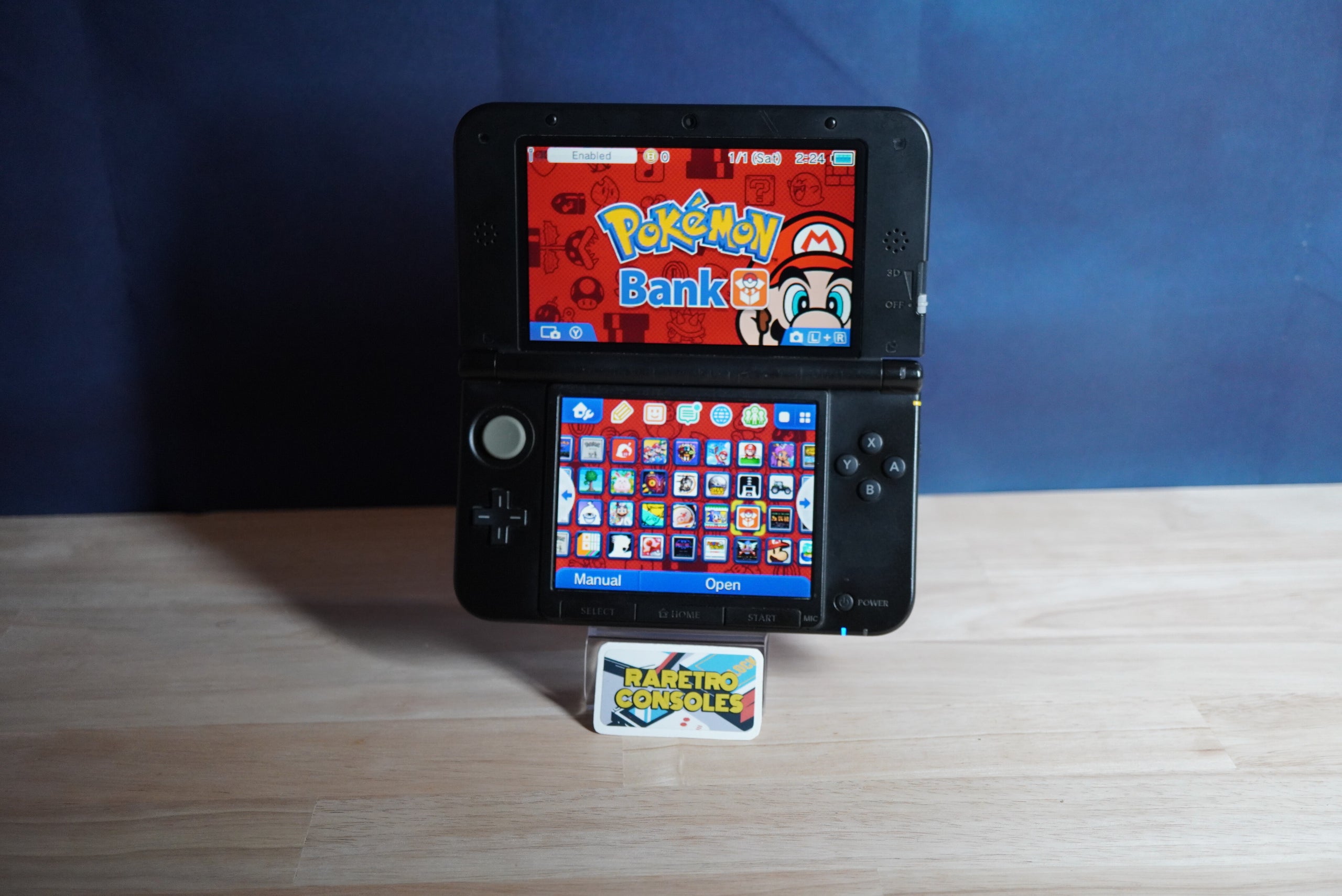 iQue Nintendo 3DS XL Mario Red Gold We Are Twins LE